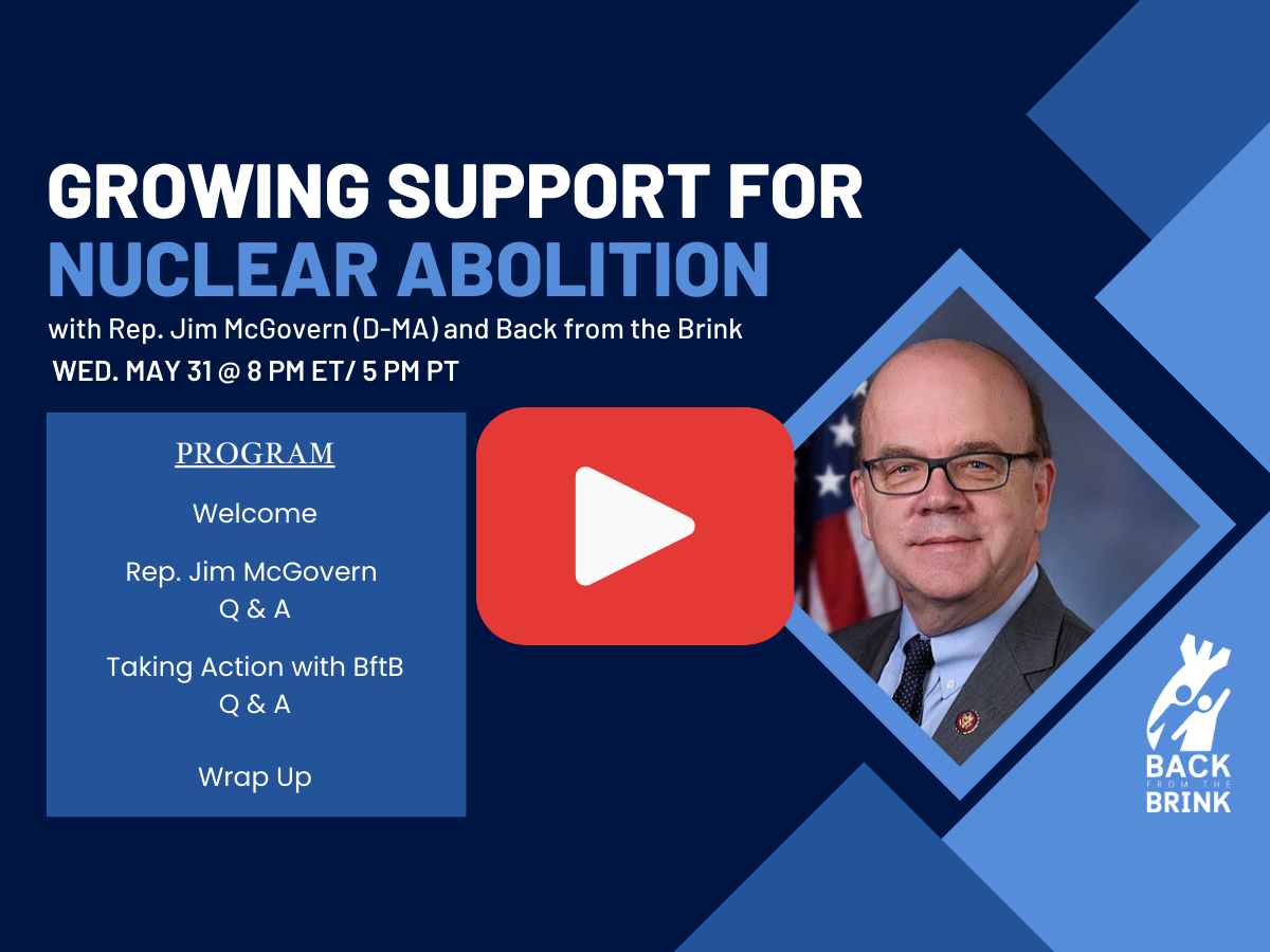 Back from the Brink | Bringing Communities Together to Abolish Nuclear ...